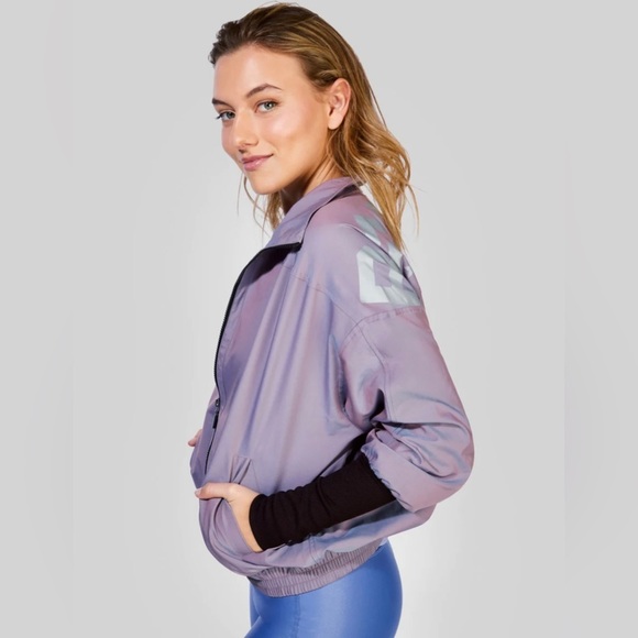 Barry's | Jackets & Coats | Barrys Jacket Womens L Iridescent ...